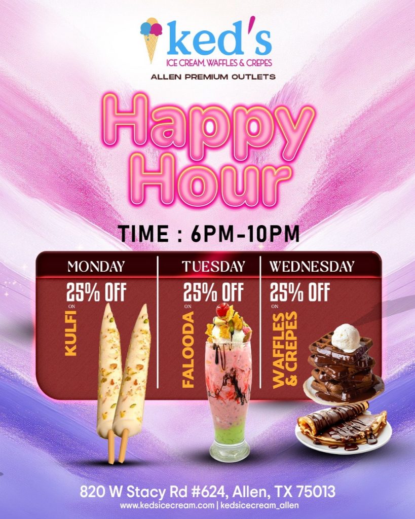 Ked’s Ice Cream at Allen Premium Outlets | Premium Ice Cream & Desserts